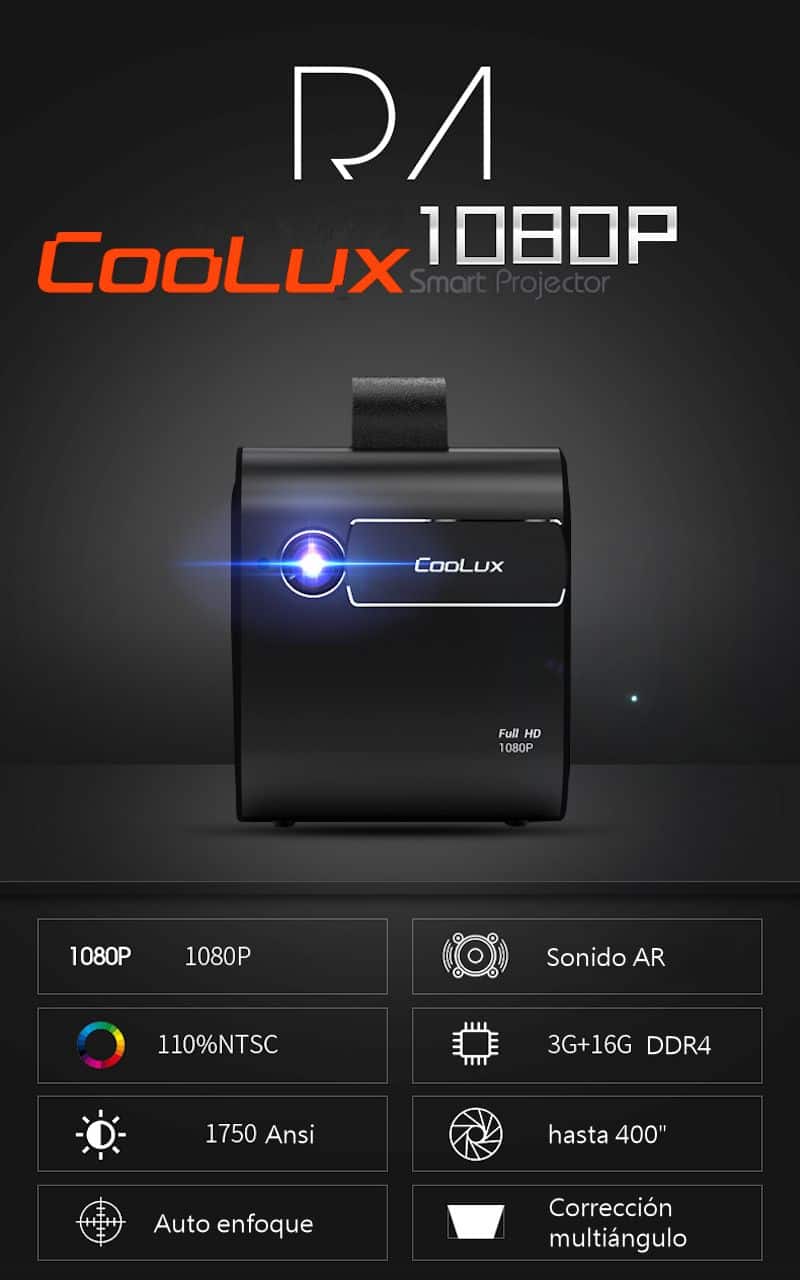Coolux r4s resolución maxima 4k - Solo proyectores