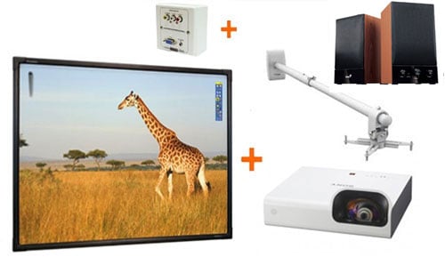 Proyector pizarra interactiva - Solo proyectores
